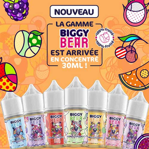 Arôme Limonade fruits rouges Biggy Bear 30 ml