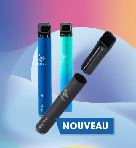 Elfbar - Puff rechargeable et Recharge - Cigaretteelec