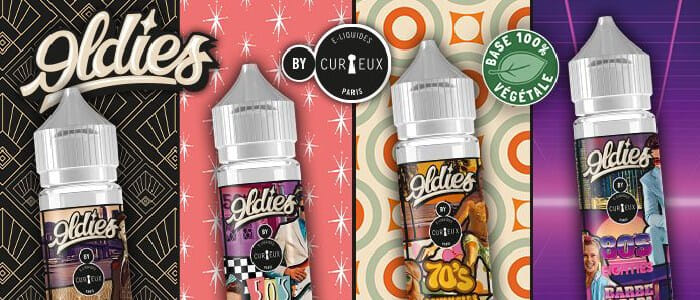 E liquide 80's Oldies Barbe à Papa Fruits rouges - Curieux