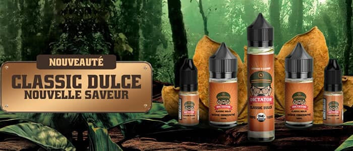 E liquide Classic Dulce 10ml Dictator | CigaretteElec
