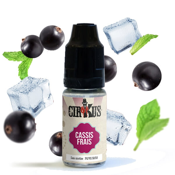 Cassis Frais : E-liquide Cassis Frais Cirkus Saveur Fruitée Fraiche ...