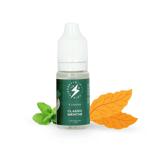 Classic Menthe : E Liquide Classic Menthe CigaretteElec 10ml