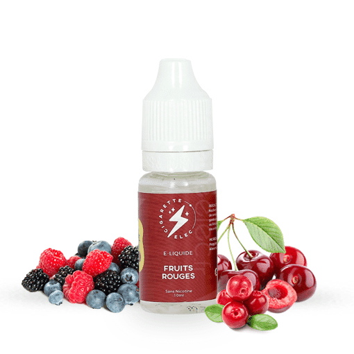 Fruits Rouges : E-liquide Fruits Rouges CigaretteElec Fruité 10ml