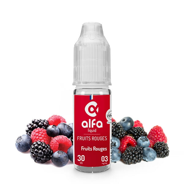 E-liquide Fruits Rouges Alfaliquid - CigaretteElec