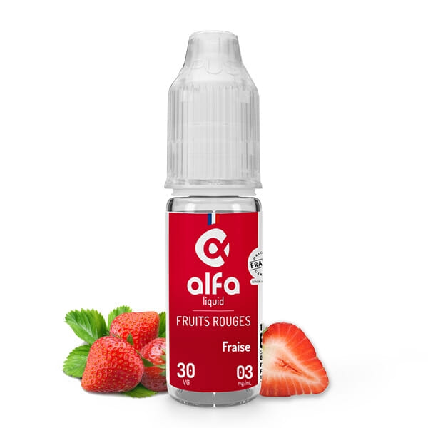 E-Liquides Fruits Rouges Alfaliquid - Gamme goût fruits rouges