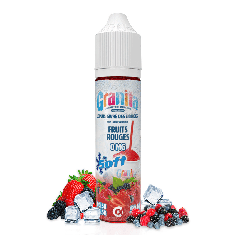 E liquide Granita Fruits Rouges 50ml (Soft ou Extra frais) | CigaretteElec