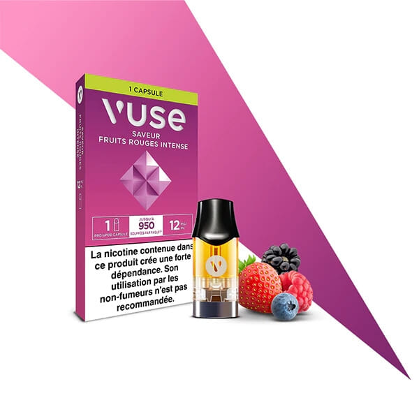 Capsules Vuse ePod Fruits rouges intense
