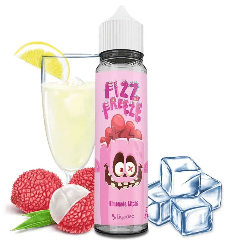 E Liquide Fizz Freeze Limonade Litchi 50ml Liquideo