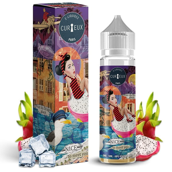 E Liquide Nice To Meet You 50 ml - Hexagone Curieux