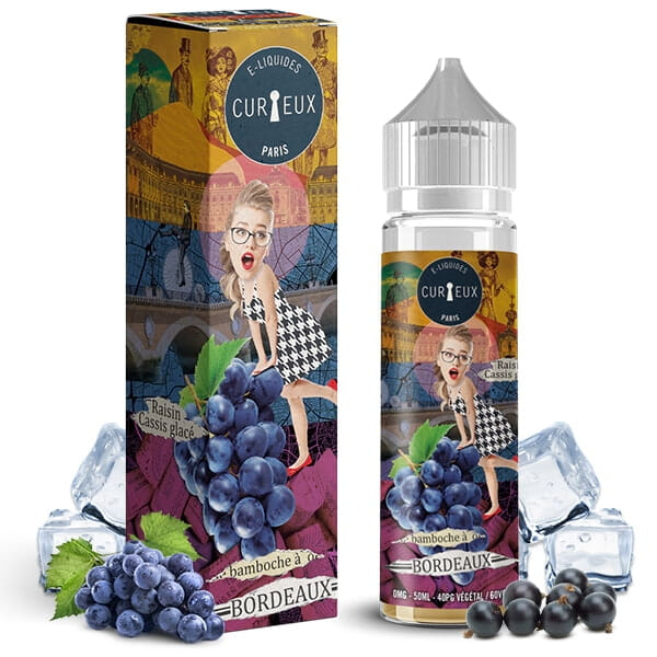 E Liquide Bamboche à Bordeaux 50 ml - Hexagone Curieux