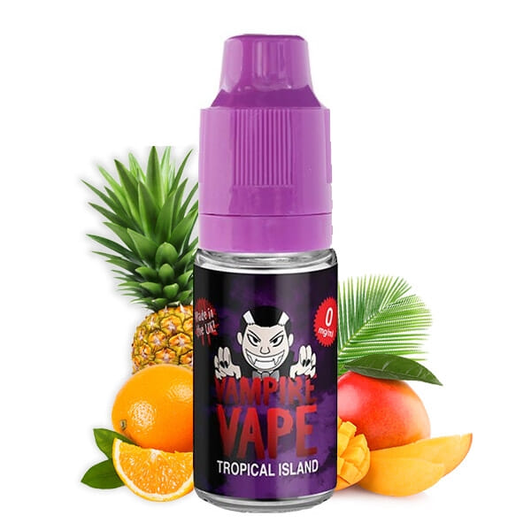 E liquide Tropical Island 10 ml - Vampire Vape