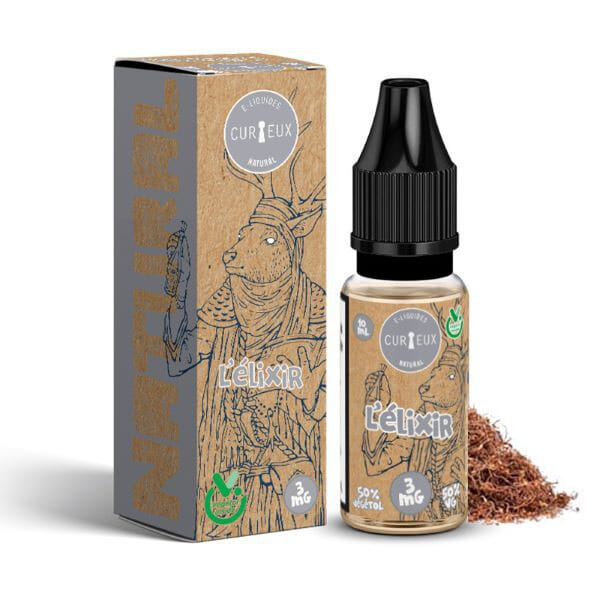 E Liquide l'Elixir - Natural Curieux
