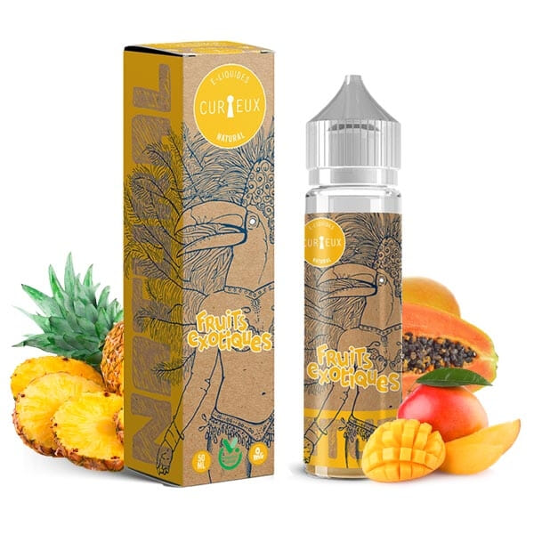 E Liquide Fruits exotiques Natural Curieux