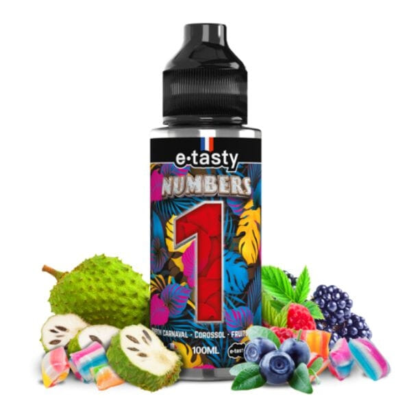 E liquide Numbers 1 E.Tasty - Prêt à booster 100ml