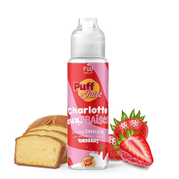 E liquide Charlotte aux fraises Puff Juice