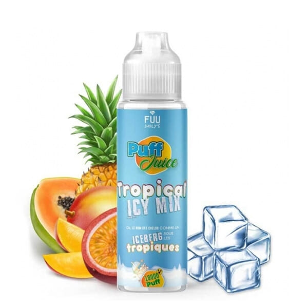 E liquide Tropical Icy Mix Puff Juice