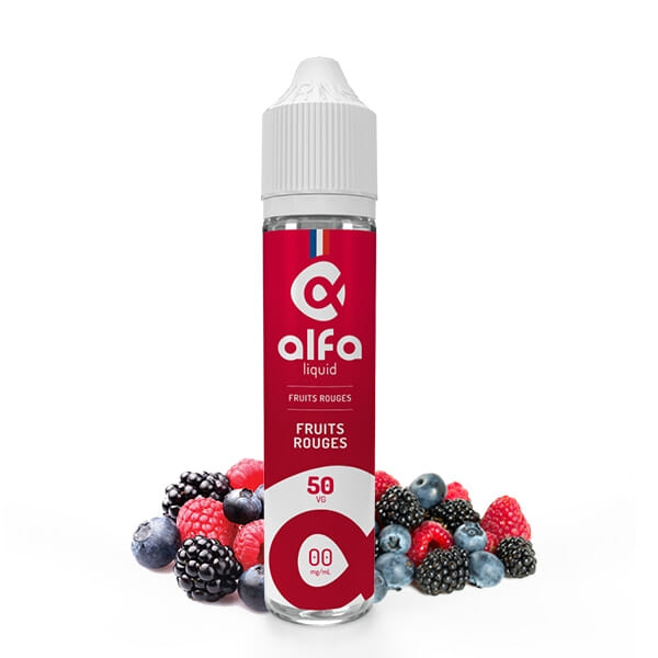 E-Liquides Fruits Rouges Alfaliquid - Gamme goût fruits rouges