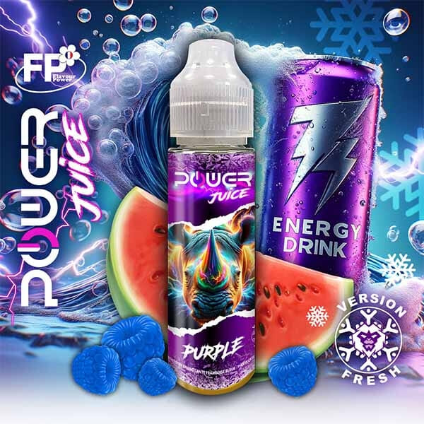 E liquide 50 ml Purple Fresh Power Juice - Flavour Power
