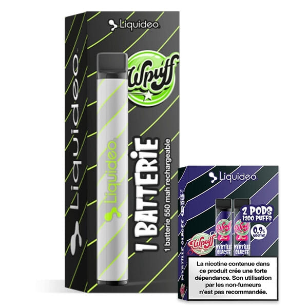 Wpuff Pod liquideo, E-cigarettes rechargeables et cartouches