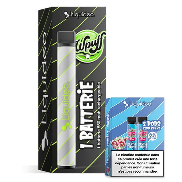Wpuff Pod liquideo, E-cigarettes rechargeables et cartouches