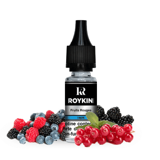 Fruits Rouges Roykin : E-Liquide de bois dès 3.60 € | CigaretteElec
